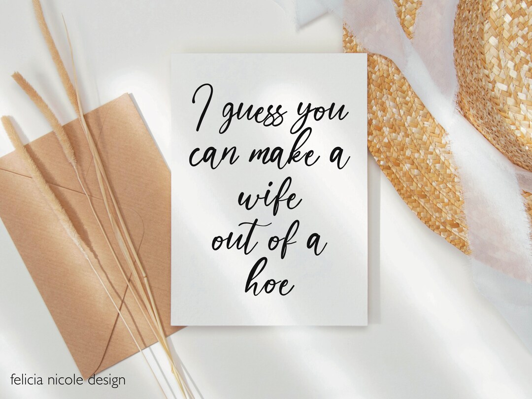 Funny Bachelorette Card for Bride, PRINTABLE Card, Sarcastic Greeting ...