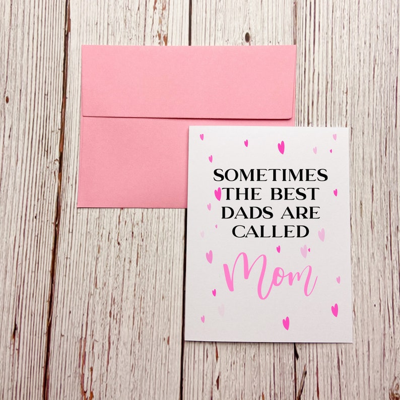 PRINTABLE Fathers Day Card for Mom Funny Card for Moms Happy - Etsy