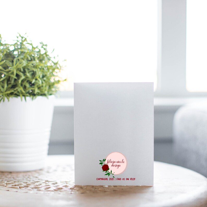 Birth Flower Card for Birthday July Birthday Gift for Her - Etsy