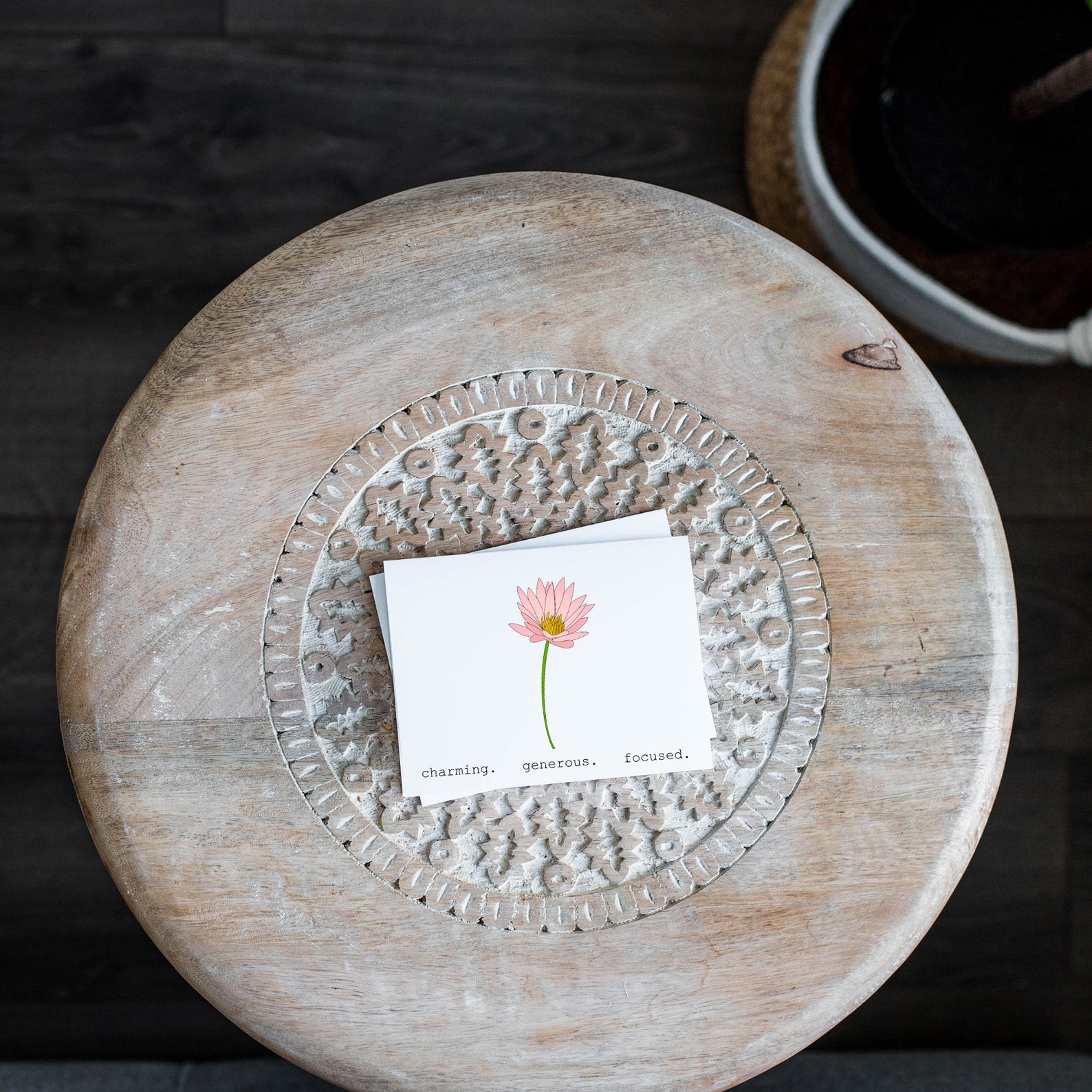 Birth Flower Card for Birthday July Birthday Gift for Her - Etsy