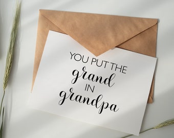 Gift for Grandfather - Etsy