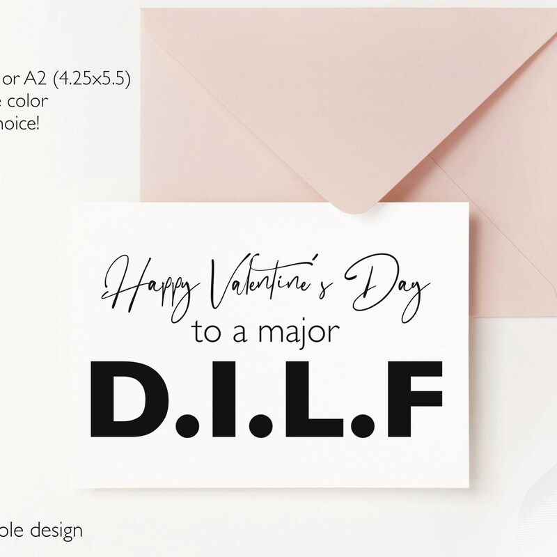 Dilf Card - Etsy