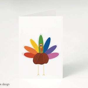Thanksgiving Cards for Kids, Happy Thanksgiving Card, Turkey Card for ...