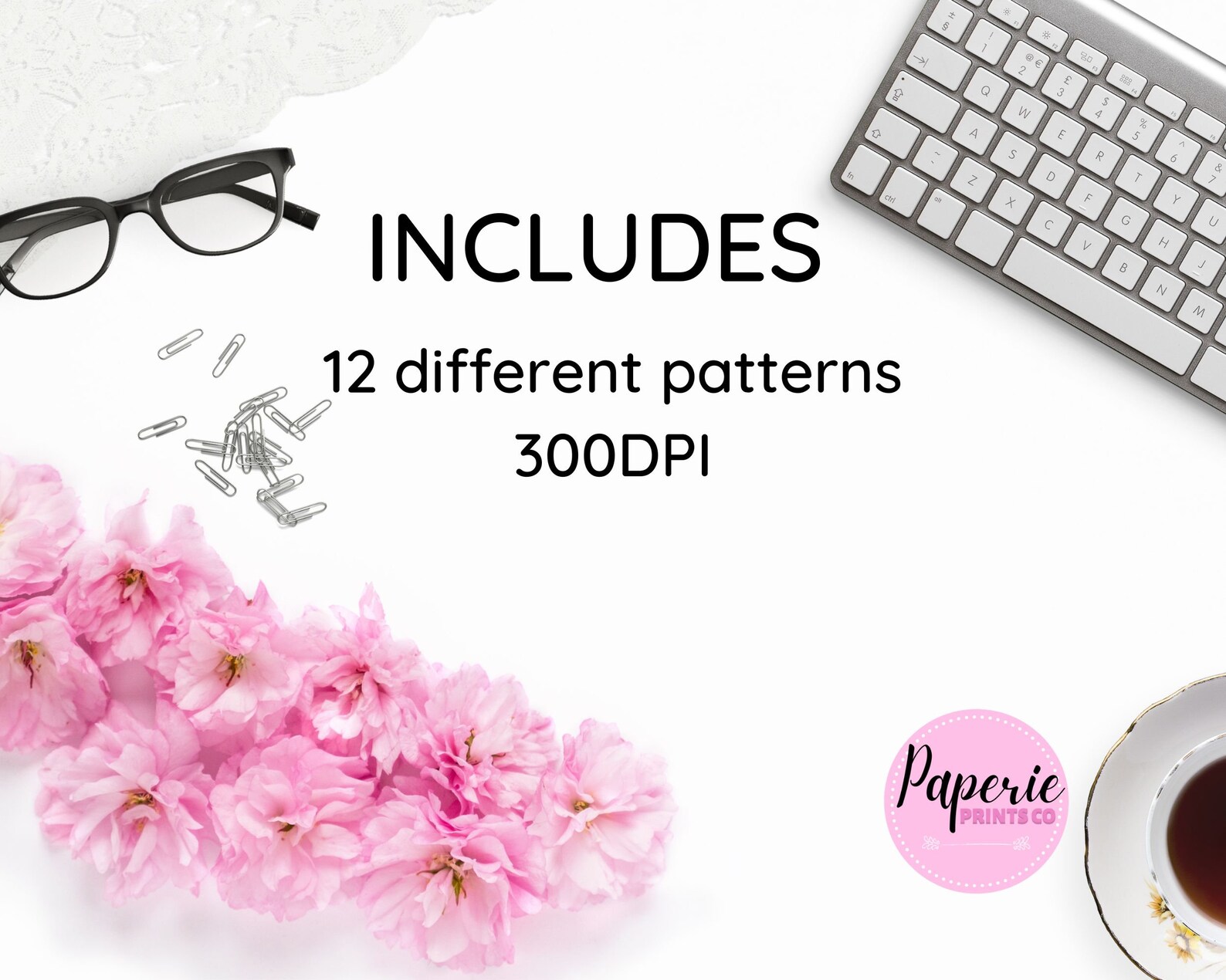 Wedding Scrapbook Paper Printable Elegant Wedding Scrapbook - Etsy