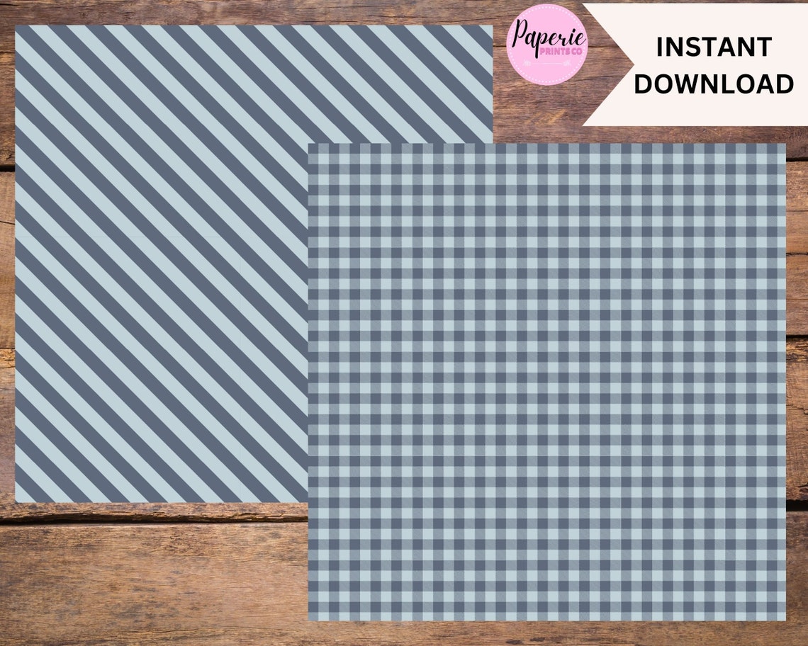 School Scrapbook Paper Kit Digital Back to School Scrapbook Kit ...