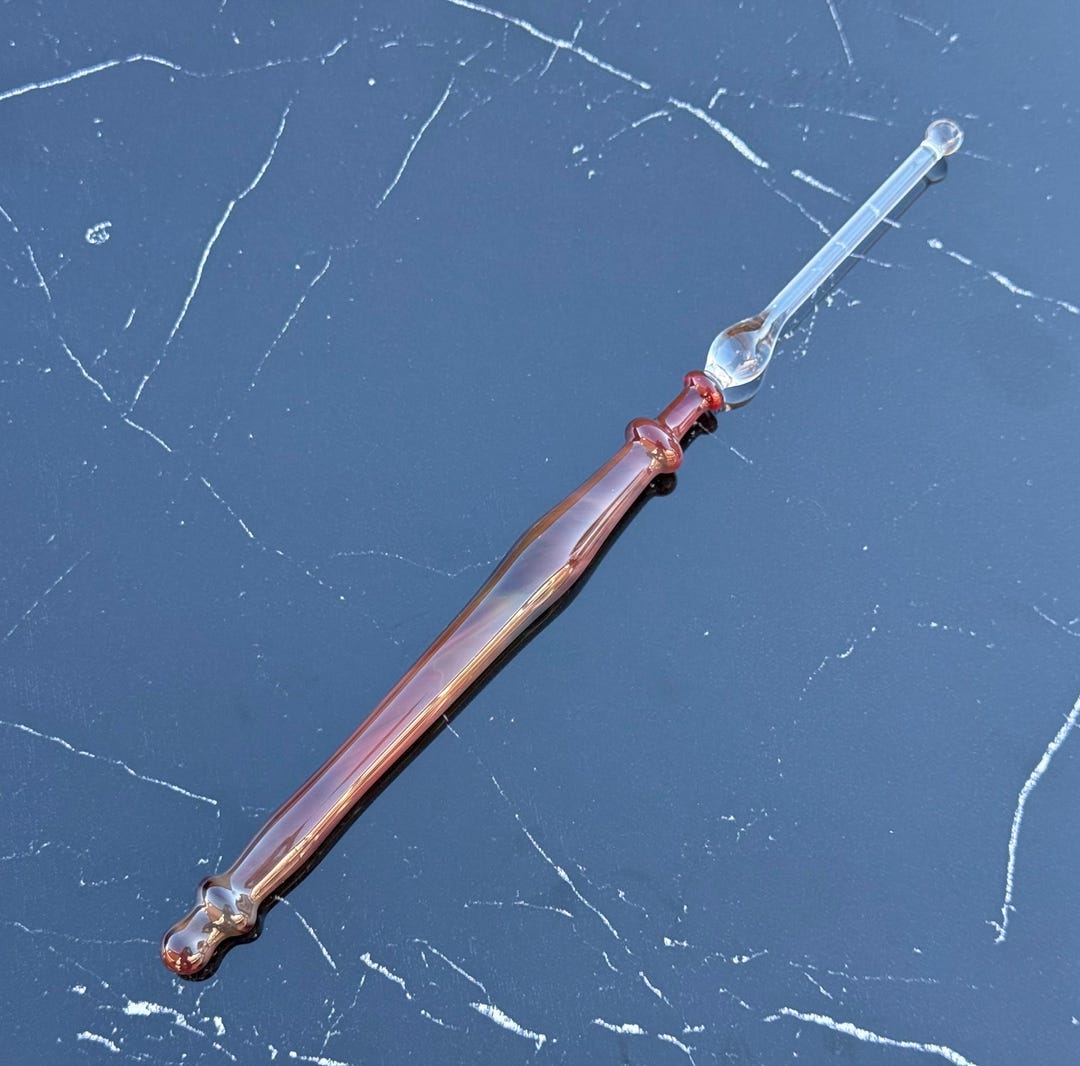 Glass Blown Wizard’s Wand - Etsy