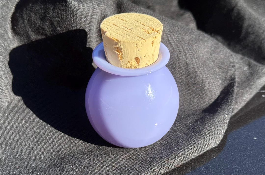 Glass Blown Jar - Etsy