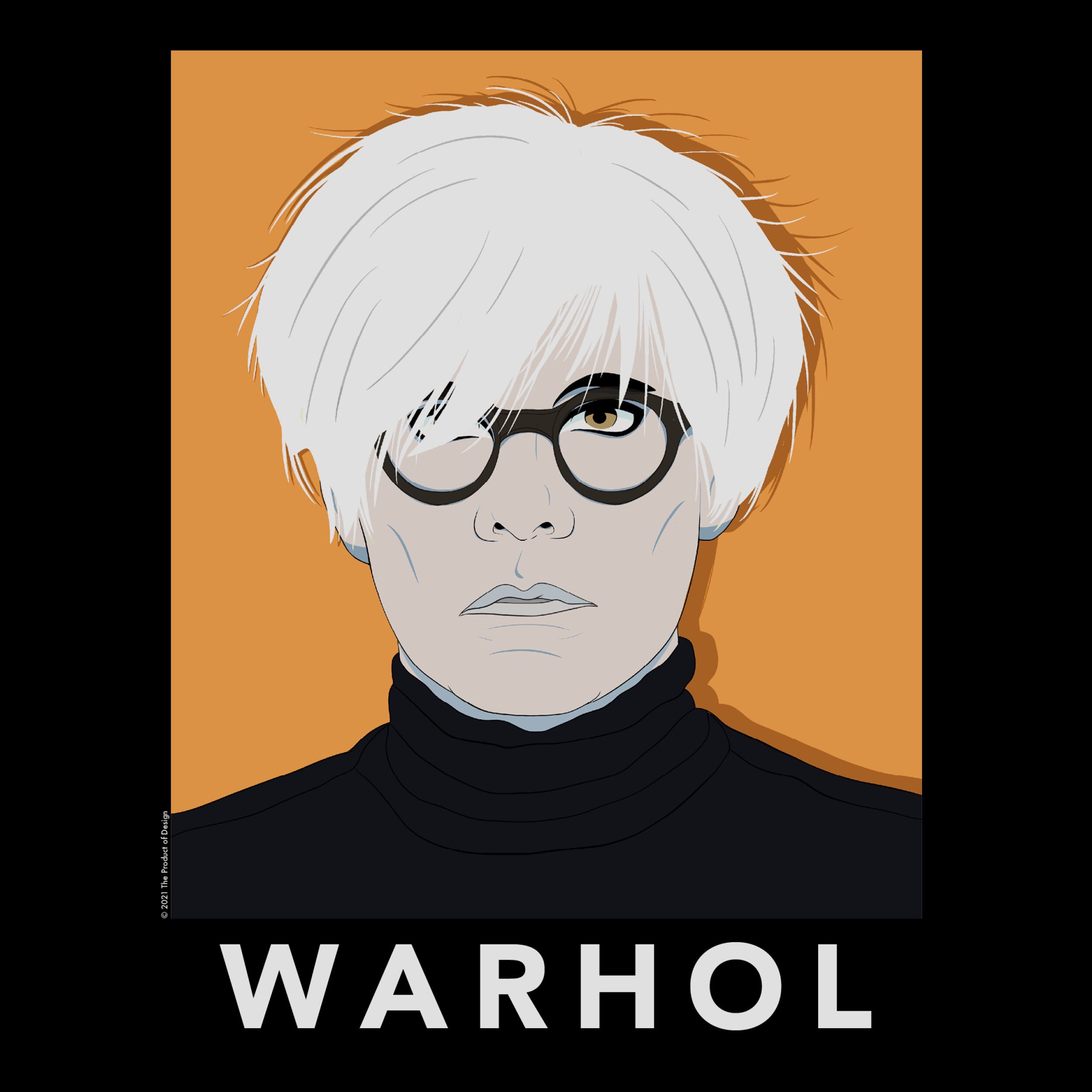 T-shirt Andy WARHOL 80s STYLE Portrait - Etsy