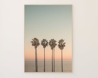 Tropical Palm Tree Travel Poster Available in Multiple Sizes Perfect ...