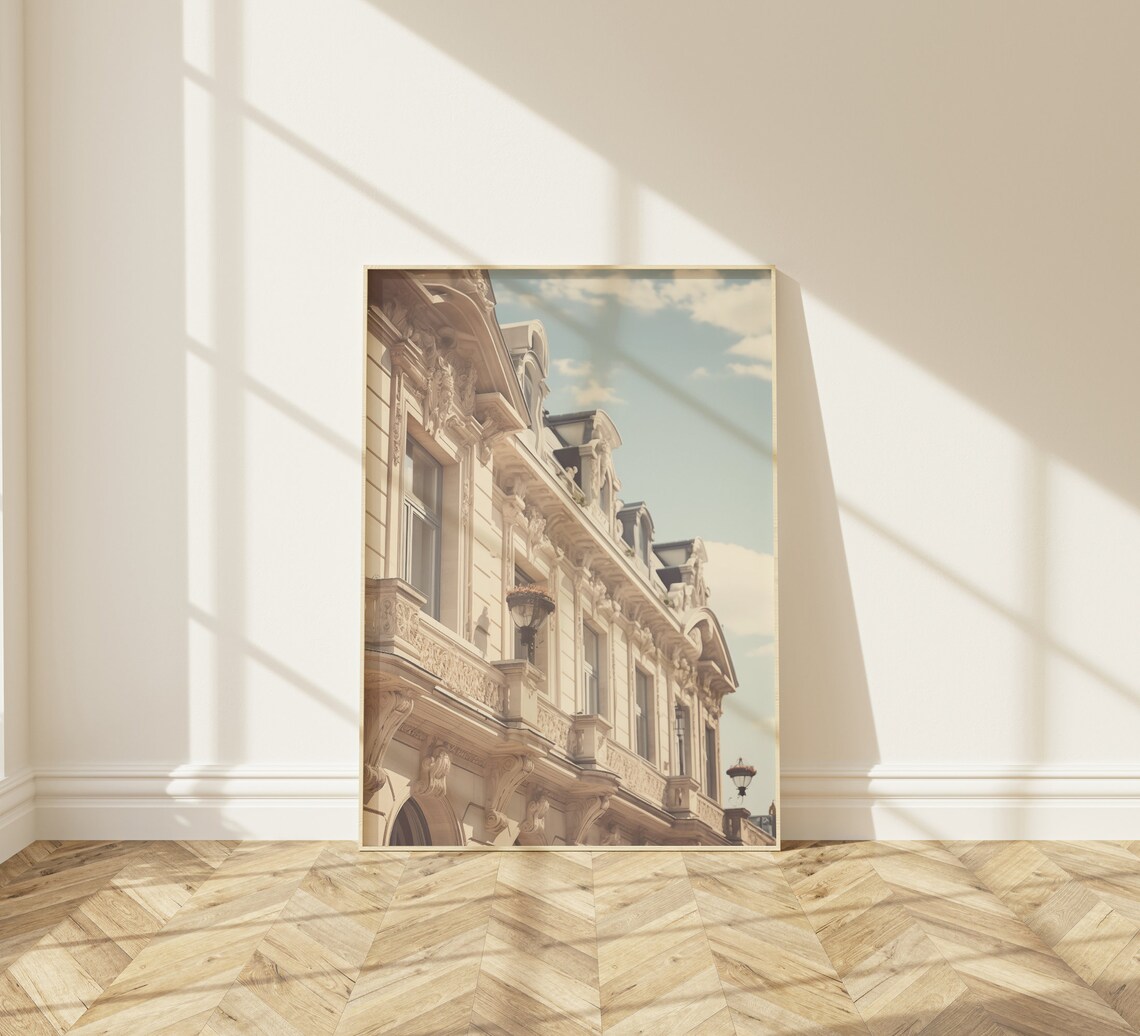 Paris Art Print, Parisian Art Print, Parisian Decor, Paris Building Art ...