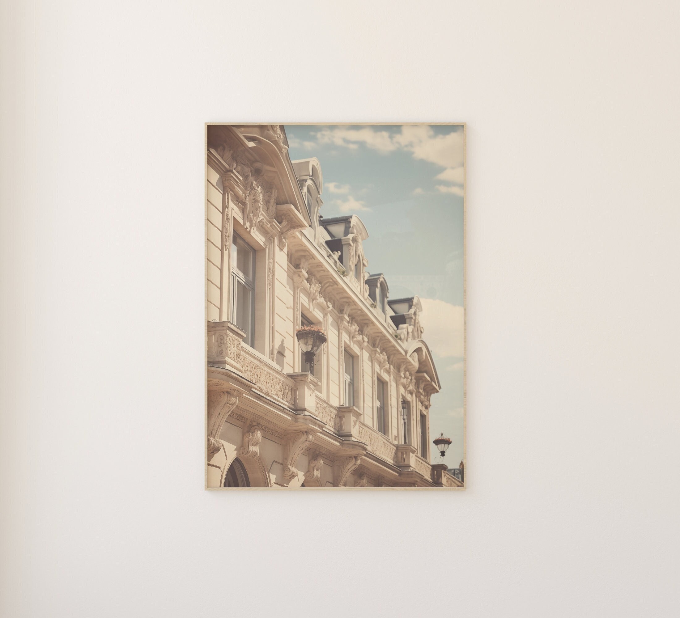 Paris Art Print, Parisian Art Print, Parisian Decor, Paris Building Art ...