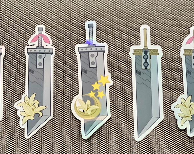 Buster Sword Sticker | Final Fantasy | Final Fantasy IIV Rebirth - Etsy