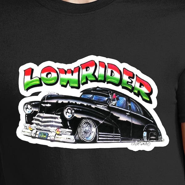 Lowrider Car Stencil - Etsy