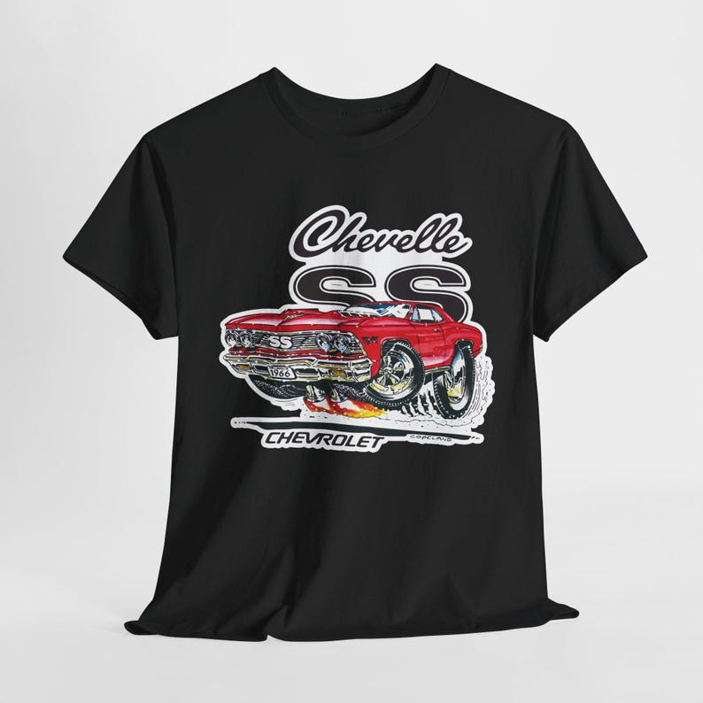 Hot Rod Vintage Chevy SS Chevelle T-shirt: Classic Muscle Car Tee - Etsy