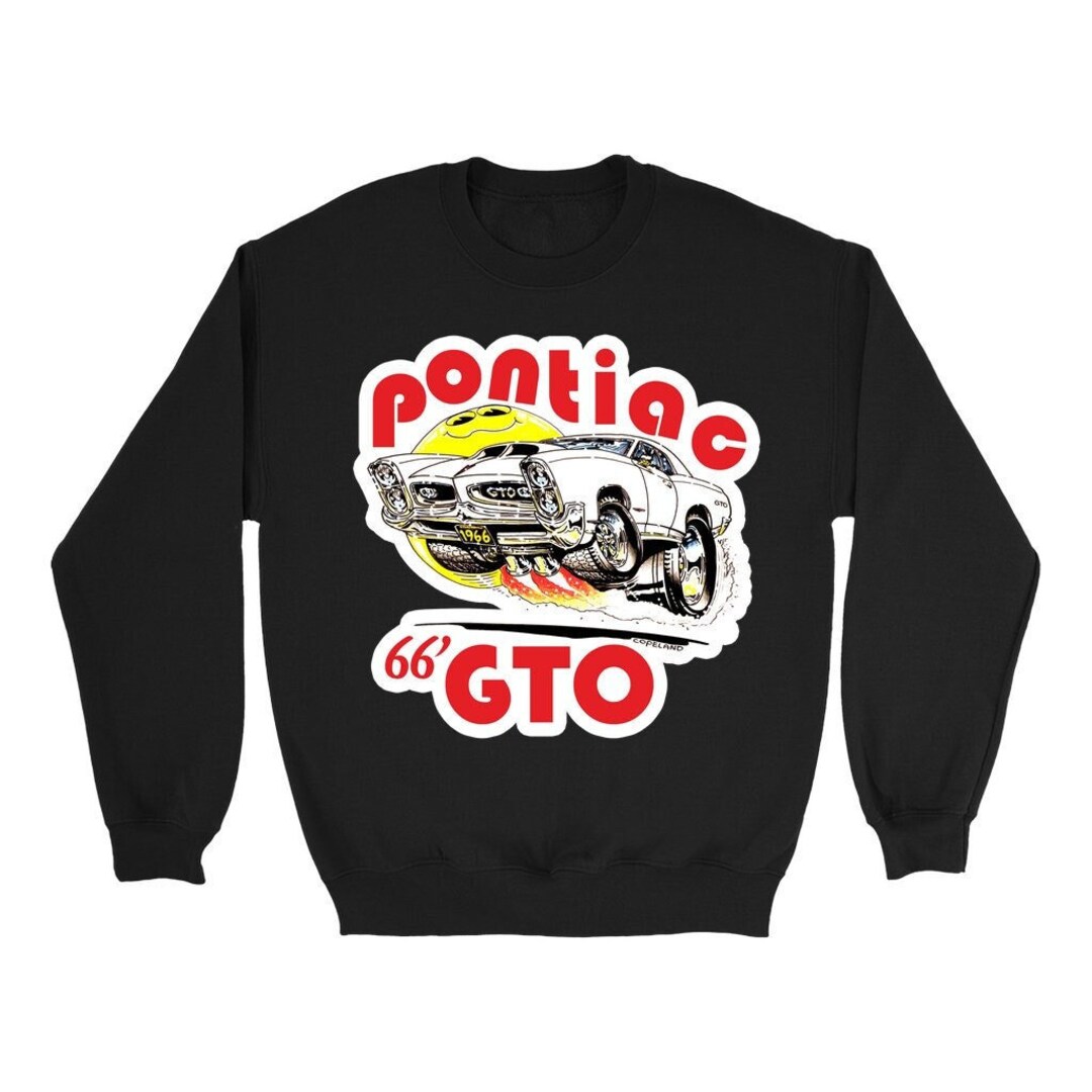 Vintage 66' Pontiac Gto Sweatshirt - Etsy
