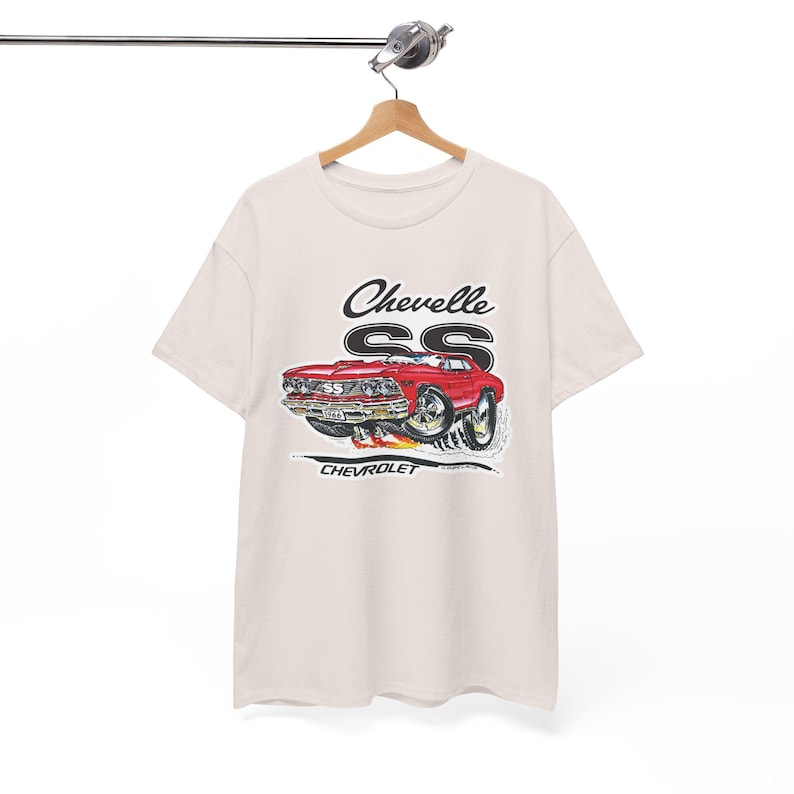 Hot Rod Vintage Chevy SS Chevelle T-shirt: Classic Muscle Car Tee - Etsy