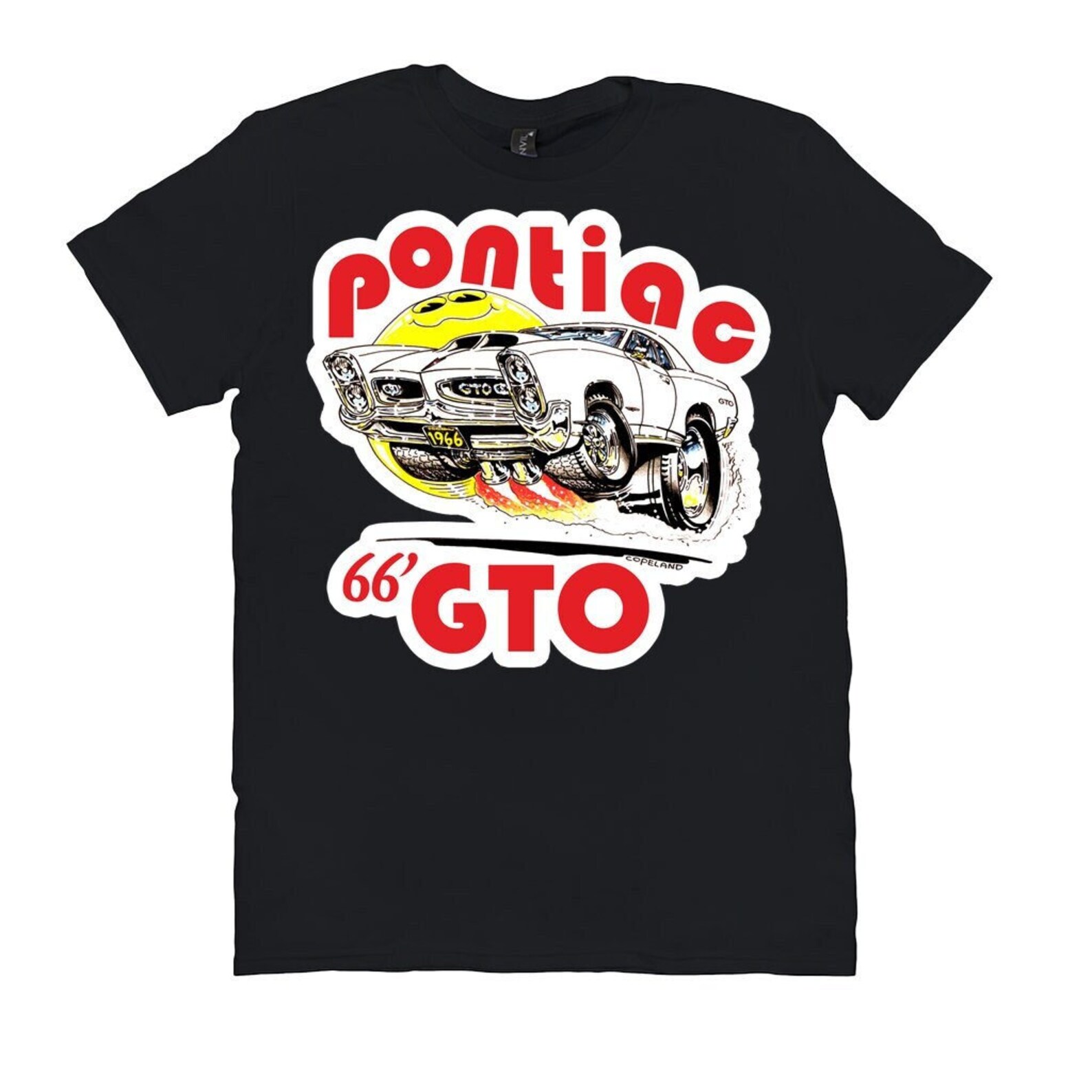 Vintage 66' Pontiac Gto T-shirt - Etsy