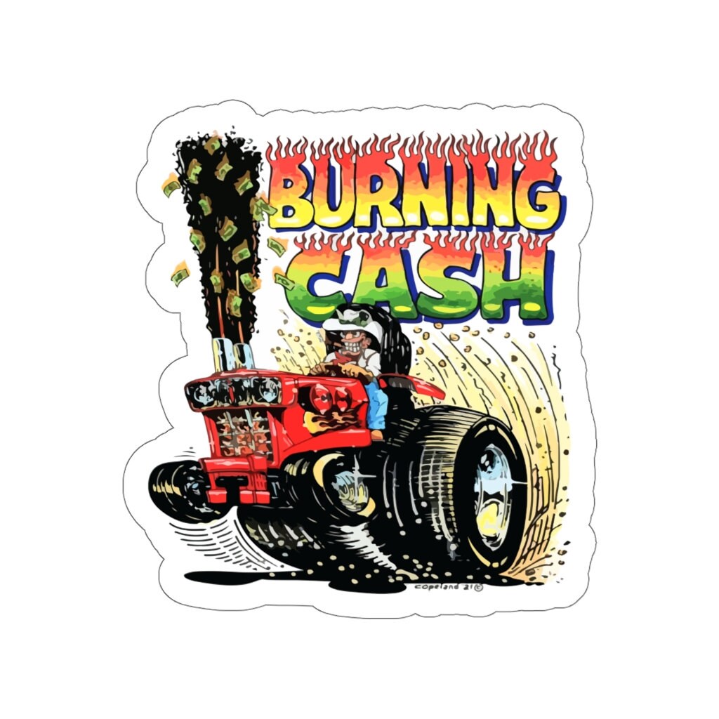Tractor Pulling Vinyl Car Decals by Bill Copeland© - Etsy