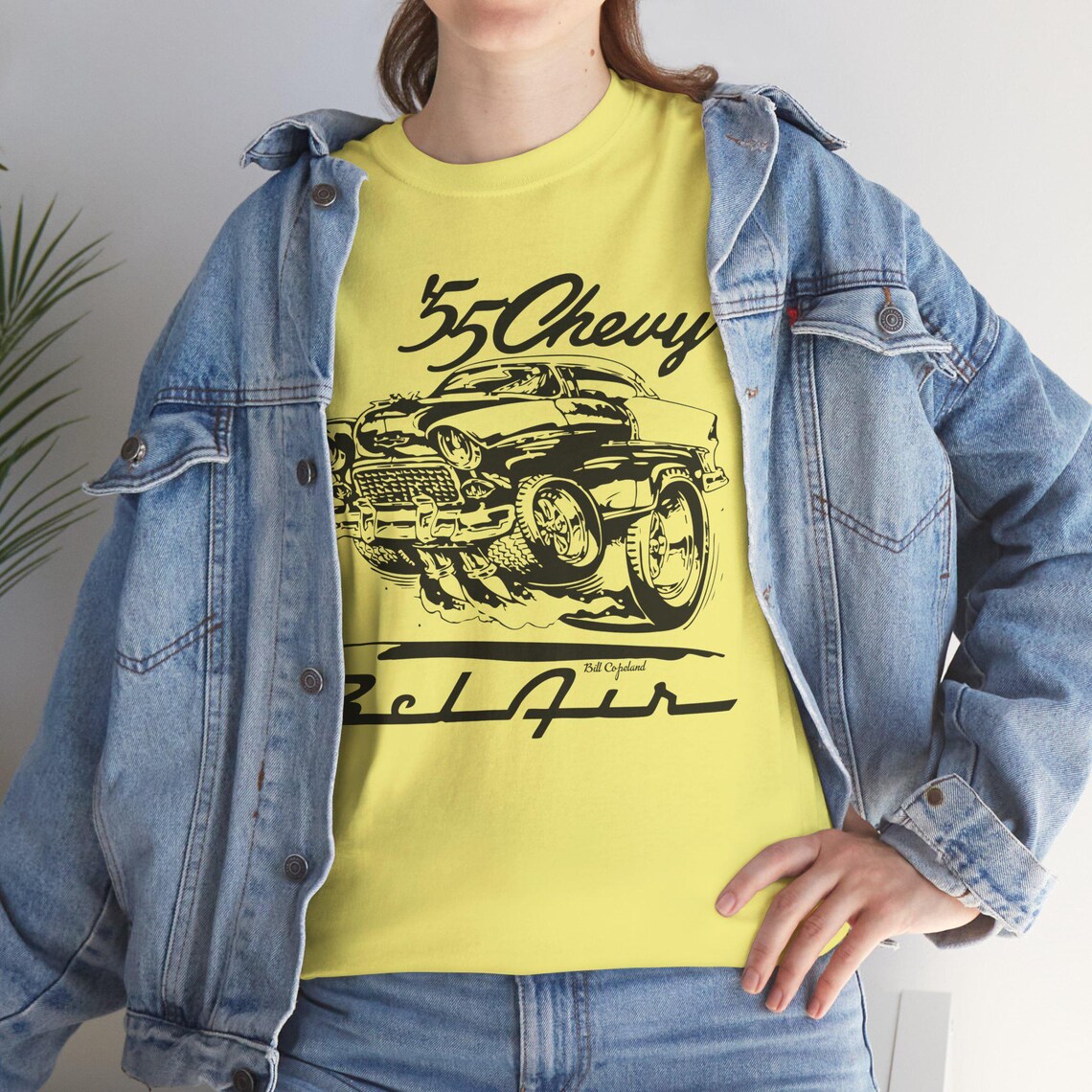 Hot Rod Vintage 55' Chevy Belair T-shirt: Classic Car Lover Gift - Etsy