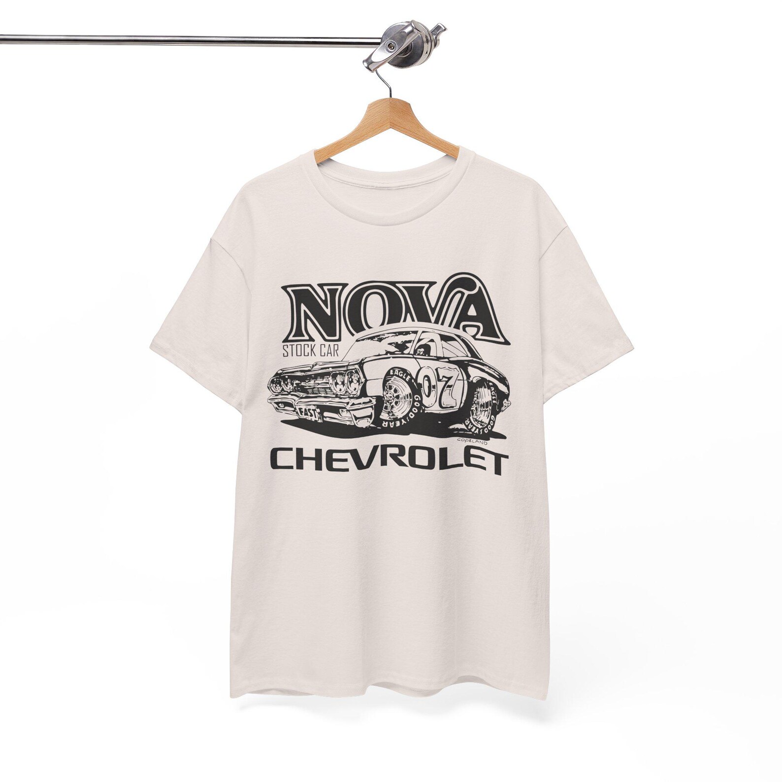 Hot Rod Vintage Chevy Chevelle T-shirt: Retro Stock Car Racing Tee - Etsy
