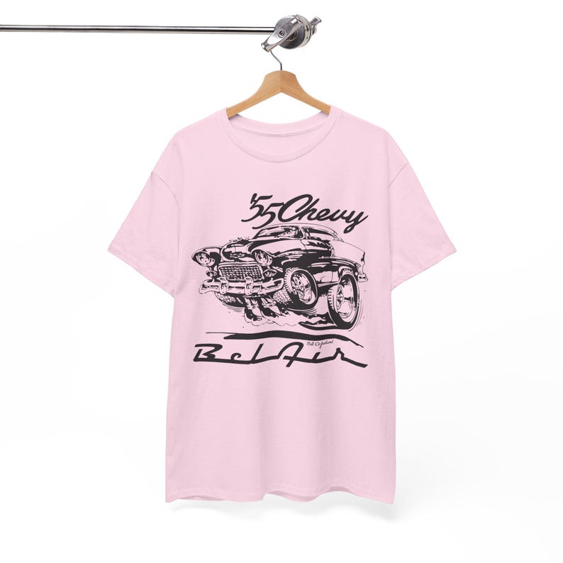 Hot Rod Vintage 55' Chevy Belair T-shirt: Classic Car Lover Gift - Etsy