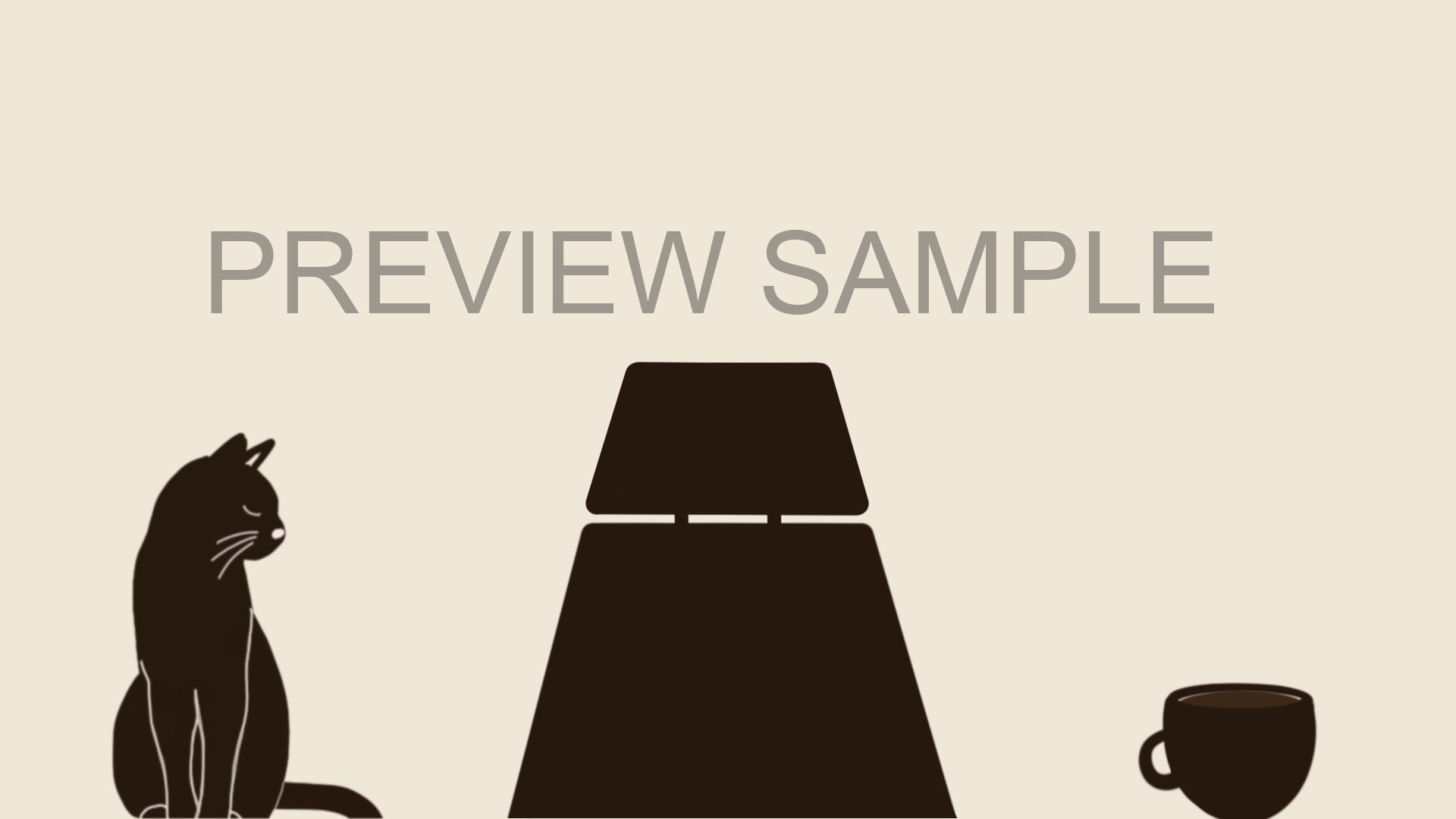 Black Cat Zoom Background - Etsy