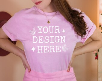 Hyper Pink Shirt - Etsy