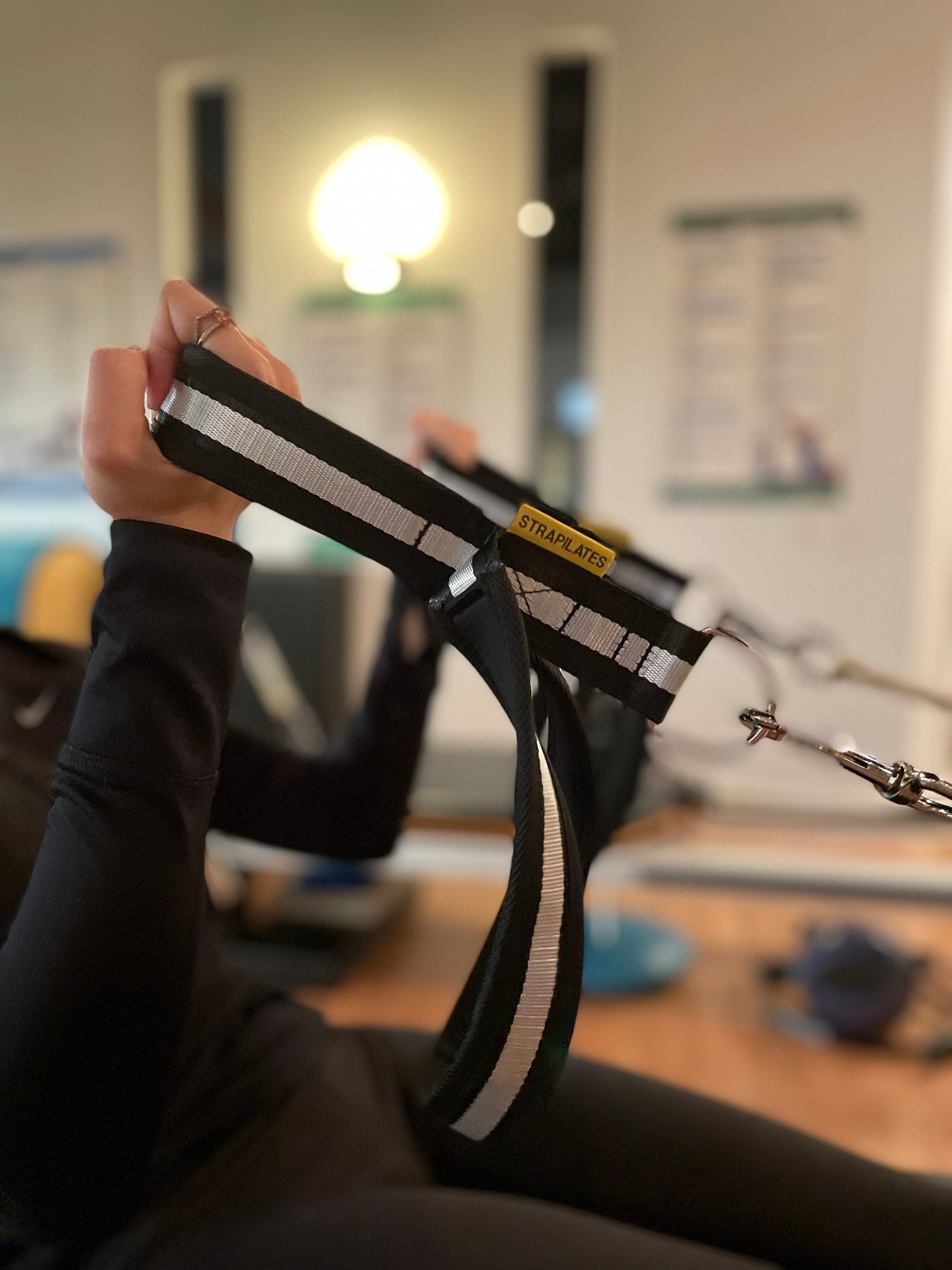 Pilates Straps, Personal Pilates Double Loop Padded Straps, Reformer ...