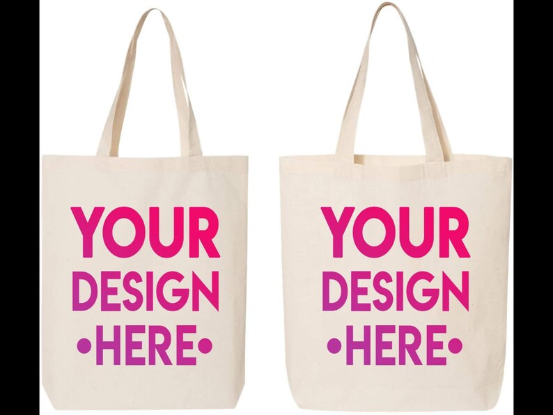 Sublimation Canvas Tote Bag - Etsy