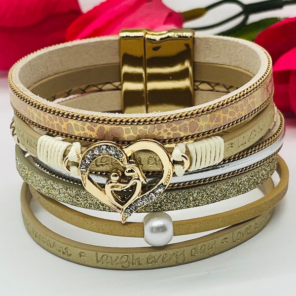 Multi Layer Bracelet - Etsy