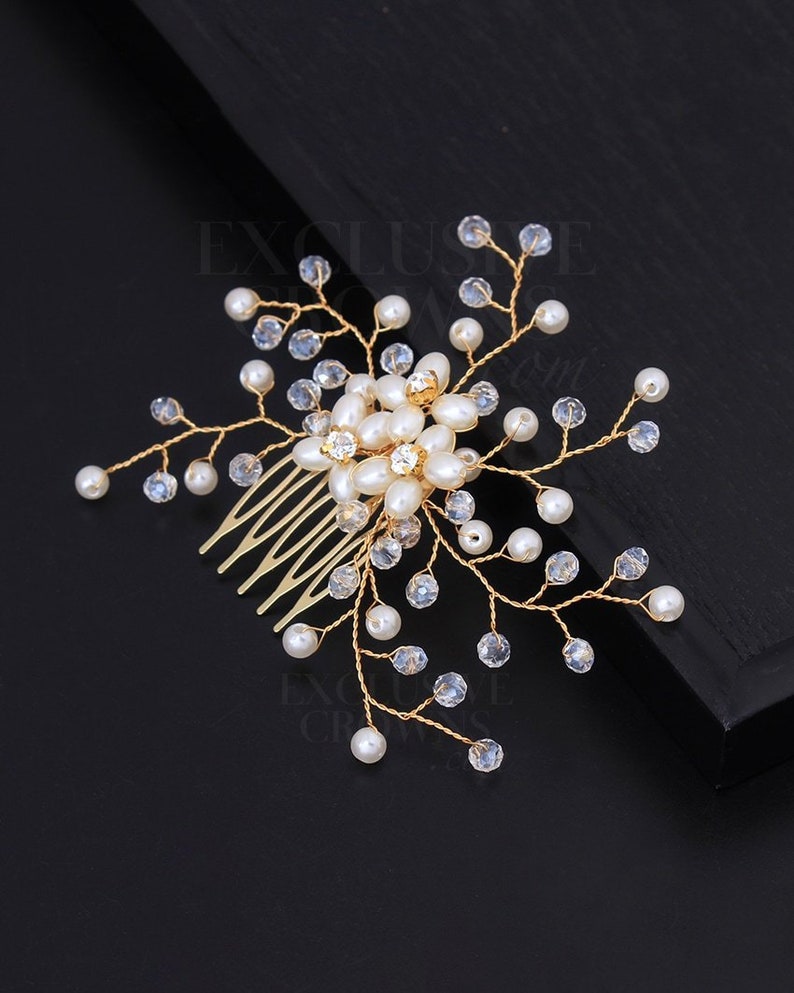 Maddie Bridal Hair Comb - Etsy