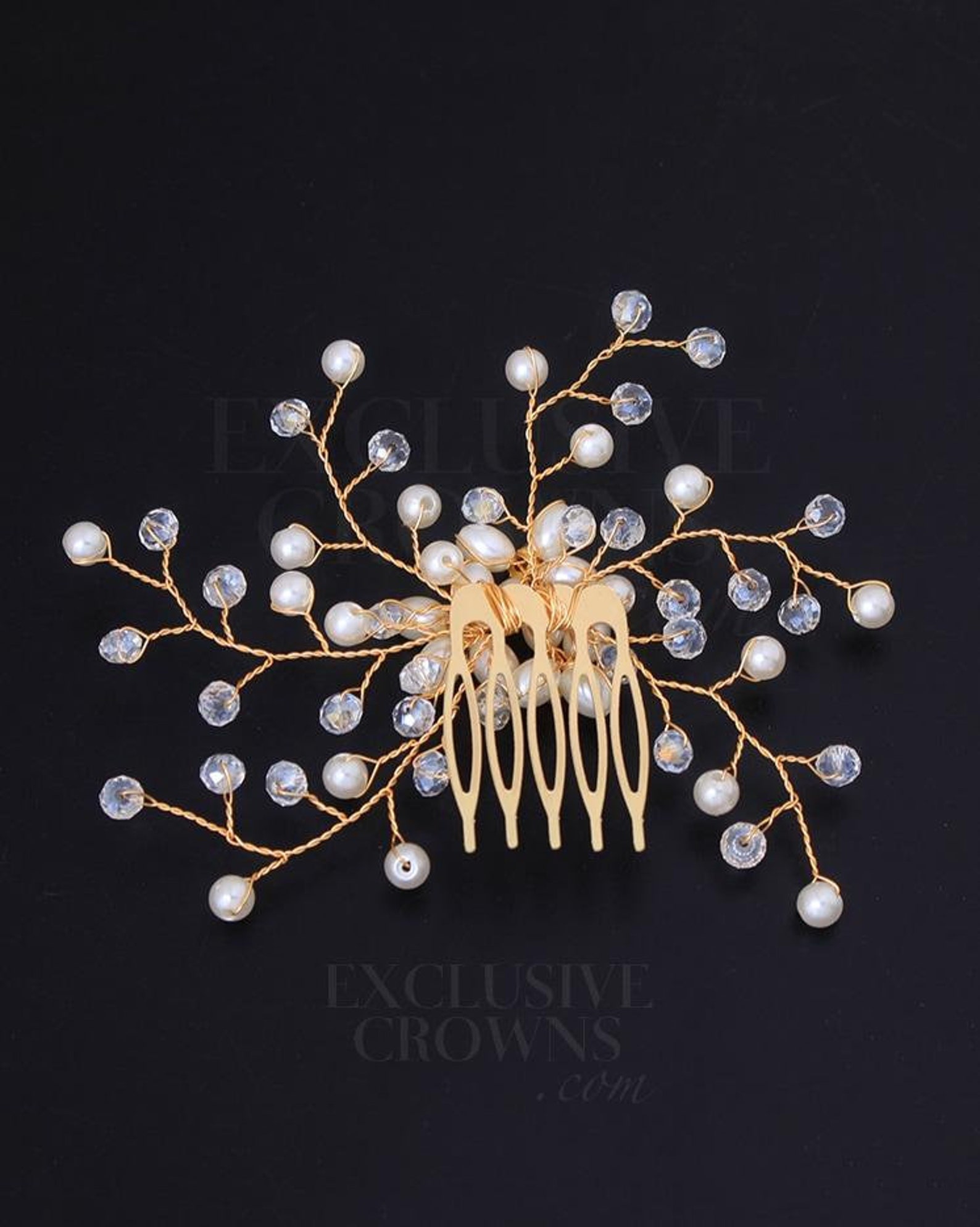 Maddie Bridal Hair Comb - Etsy