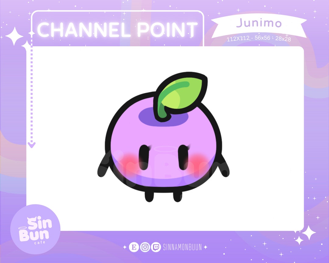 Junimo Channel Point Stardew Valley Purple Streaming - Etsy