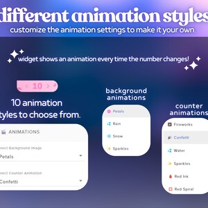 Counter Widget | Animated Counter | Goal Widget | Customizable Colors, Subathon | Streamelements ...