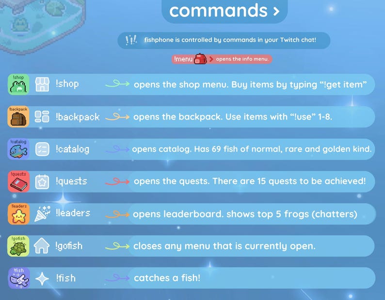 Stream Fishing Game Fishphone Catch Fish With Chat! - Etsy