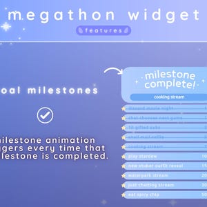 Megathon Goal Timer Widget | Timer, Subathon, Megathon | Alerts for ...