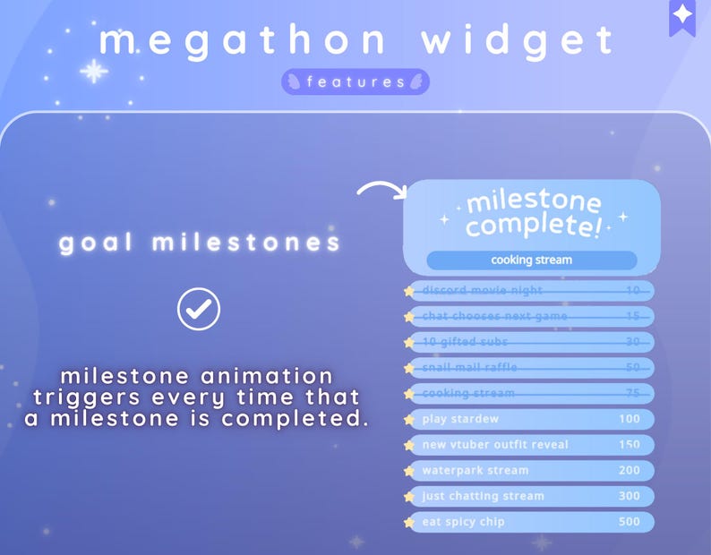 Megathon Goal Timer Widget | Timer, Subathon, Megathon | Alerts for ...