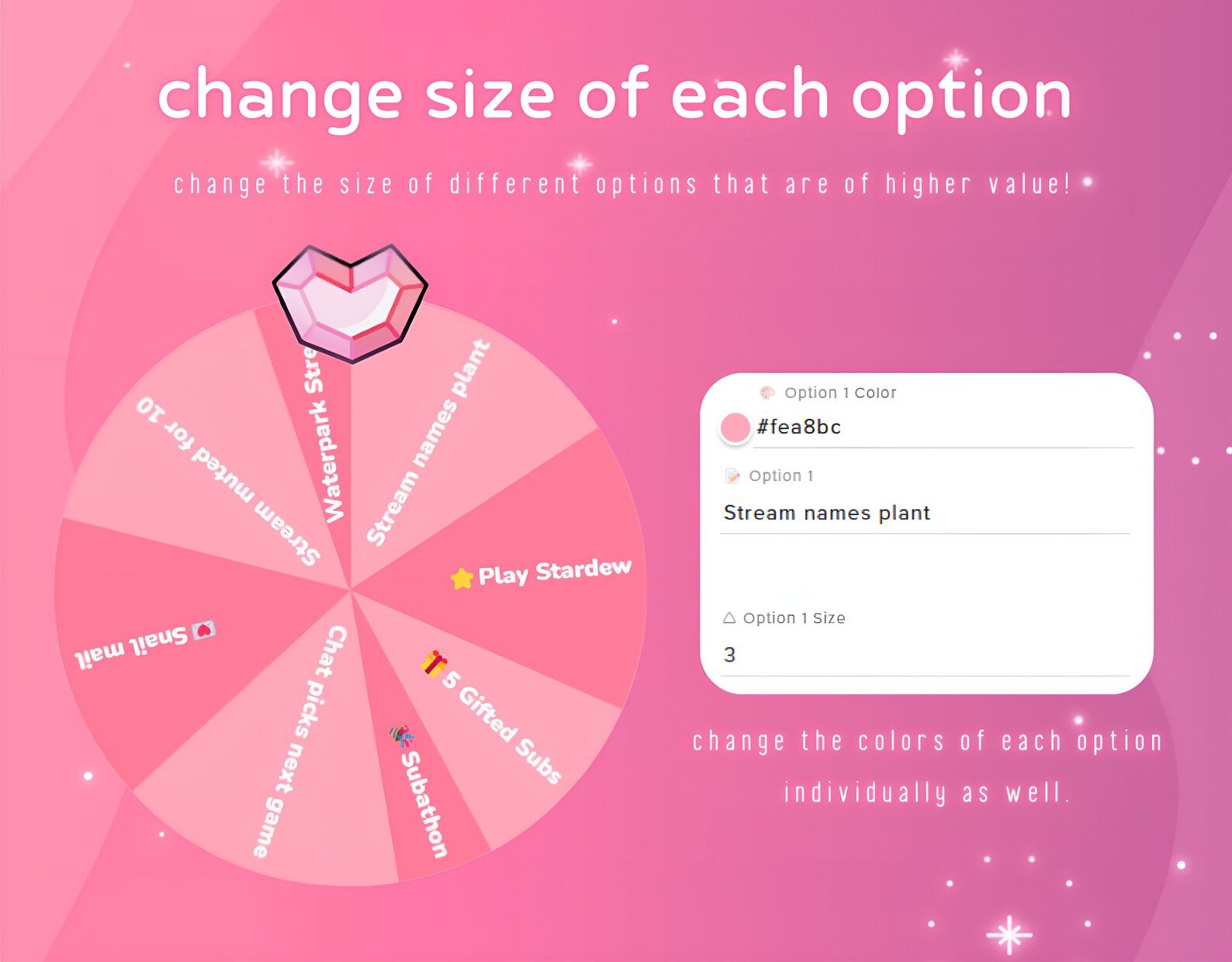 Wheel Spin Widget | Roulette Spin | Customizable Colors, Cute Chat ...