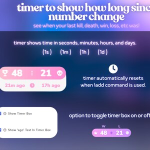 Counter Widget | Animated Counter | Goal Widget | Customizable Colors, Subathon | Streamelements ...