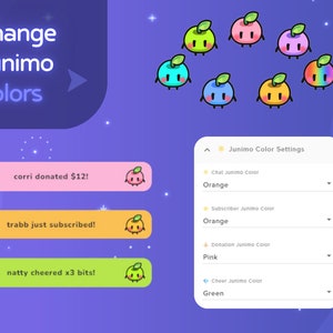 Stardew Chat Widget | Customizable Colors, Cute Chat, Pastel | Colorful ...