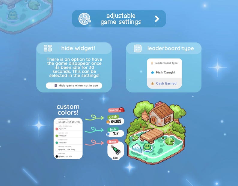 Stream Fishing Game Fishphone Catch Fish With Chat! - Etsy