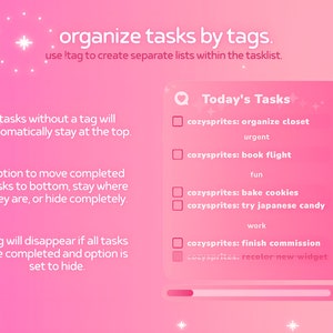 Task Widget | Coworking With Pomodoro Timer | Tasklist for Coworking ...