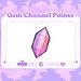 Pink Gem Point Twitch Channel Point Emote Badges - Etsy