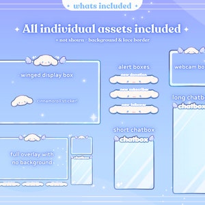 Cinnamon Puppy Overlay Pack | Animated Stream Overlay Pack | Chat ...