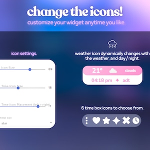 Time and Weather Widget | Display Weather in Real Time | Time Widget ...