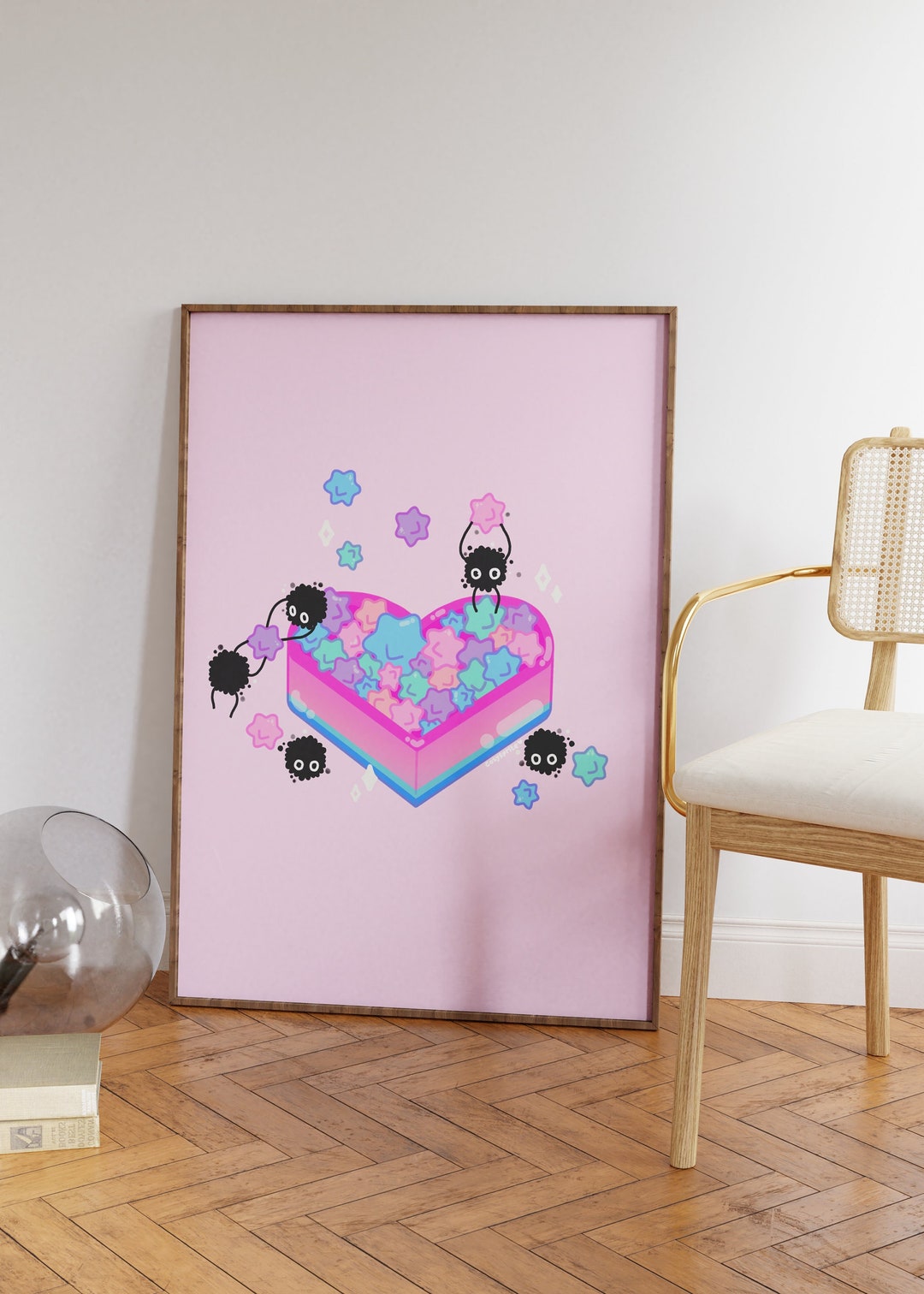 Soot Sprites Wall Print Downloadable Print Printable Candy Wall Art - Etsy