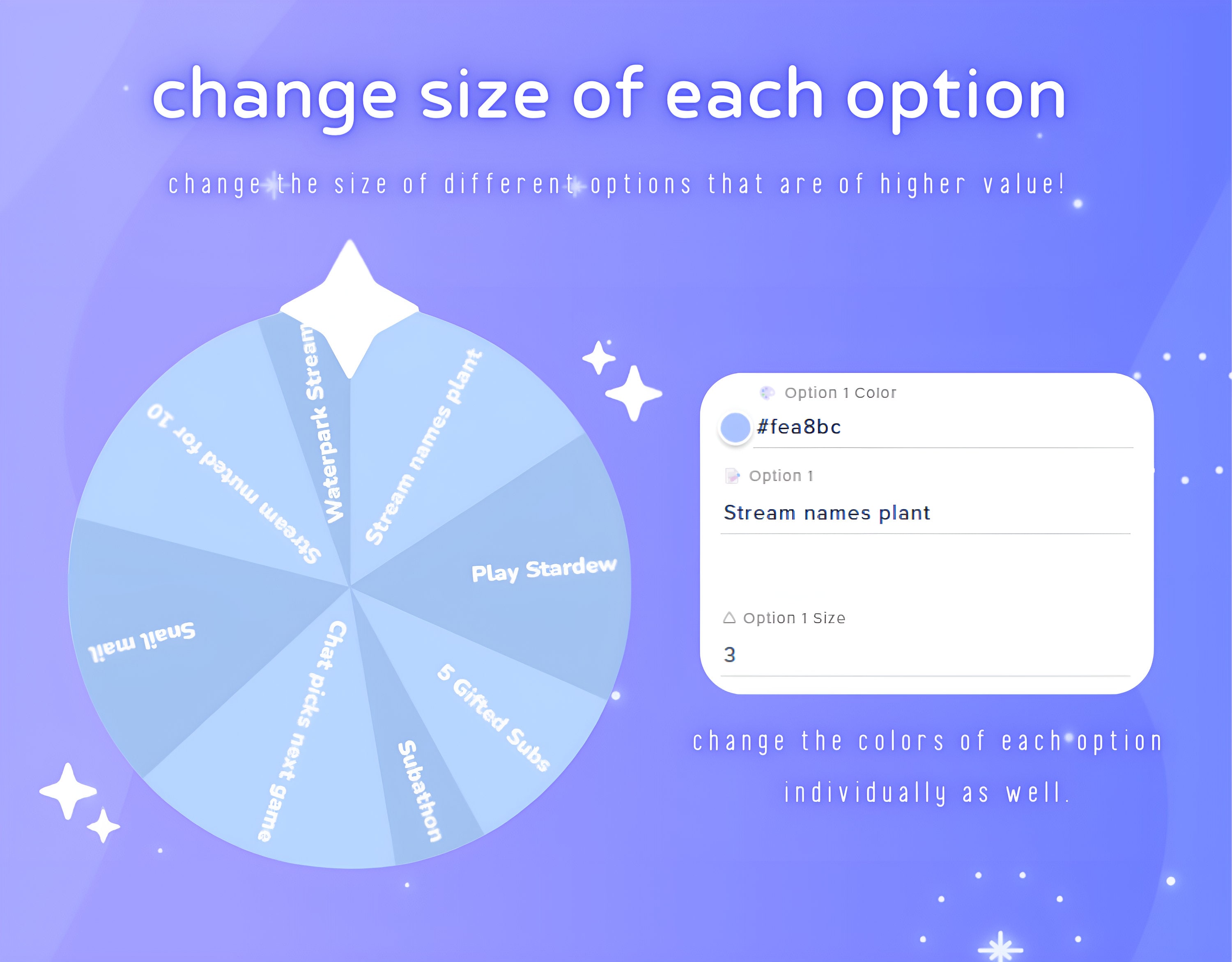 Wheel Spin Widget | Roulette Spin | Customizable Colors, Cute Chat ...