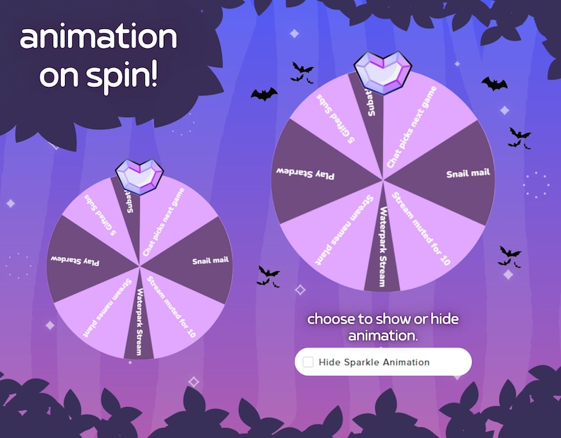 Wheel Spin Widget | Roulette Spin | Halloween | Spooky | Customizable ...