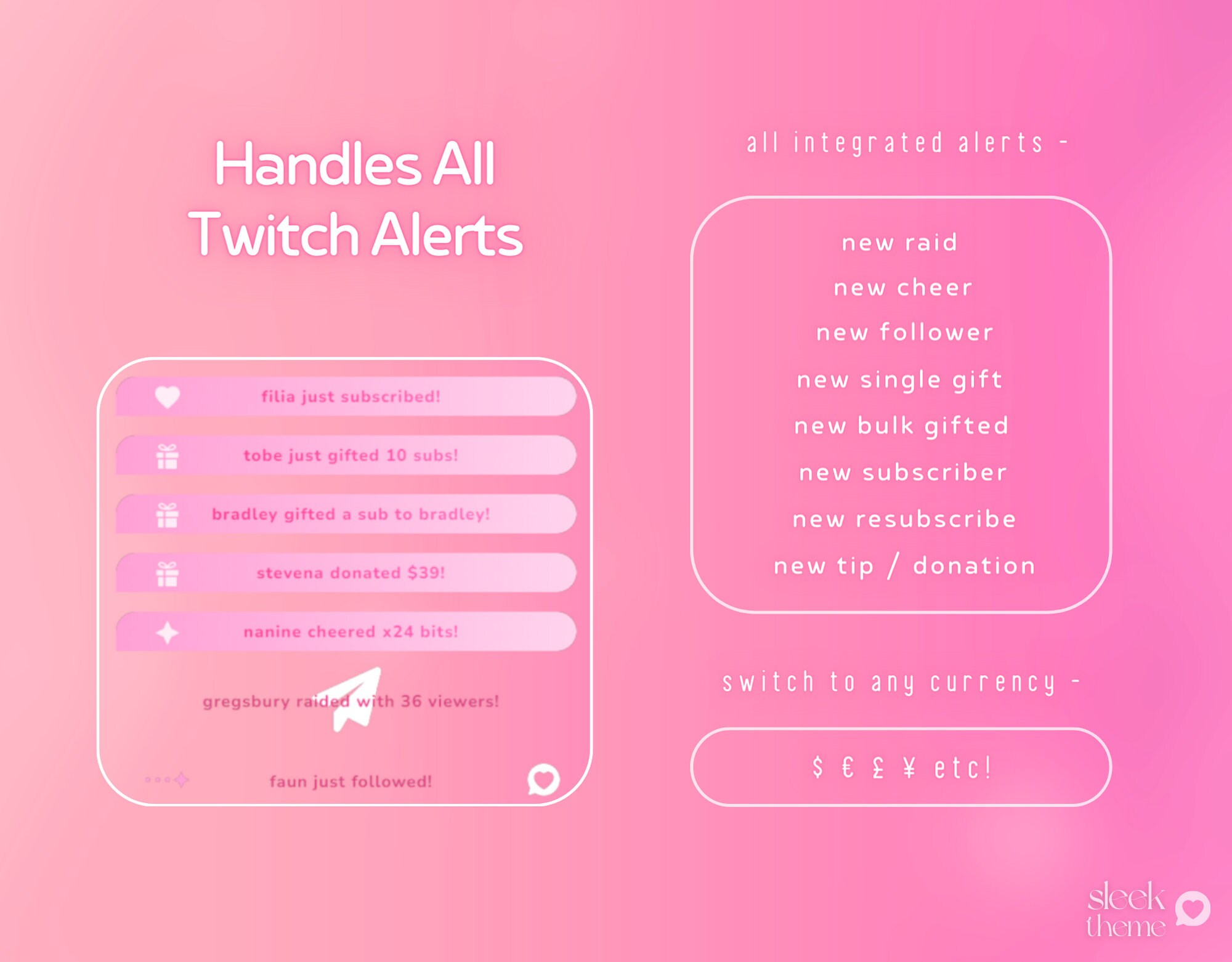 Sleek Chat Widget | Customizable Colors, Cute Chat, Minimal Theme ...