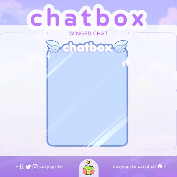 Twitch Chat Box Wing - Etsy